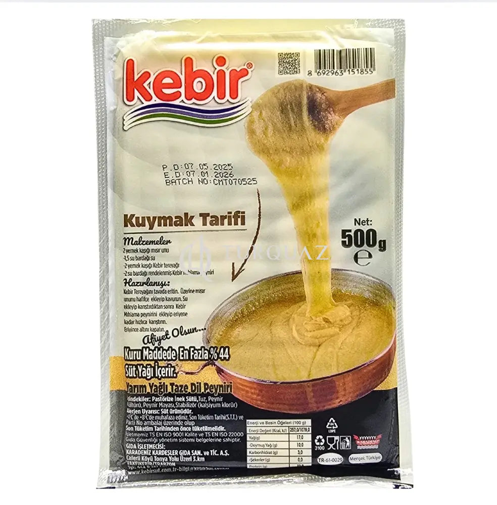 Kebir Shredded Trabzon Kuymak (Mihlama) Cheese 500g – Turquaz Gourmet L.L.C