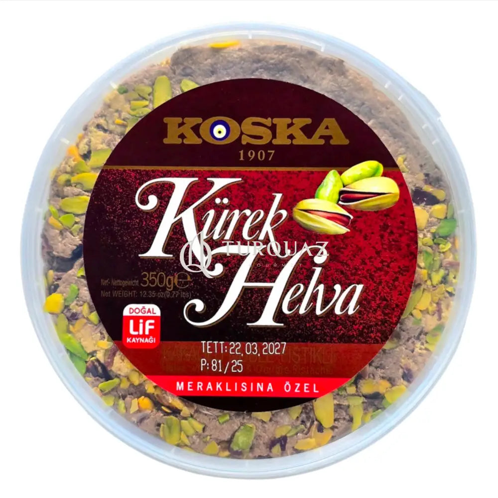 Koska Pistachio CoCoa Halva 350g – Turquaz Gourmet L.L.C