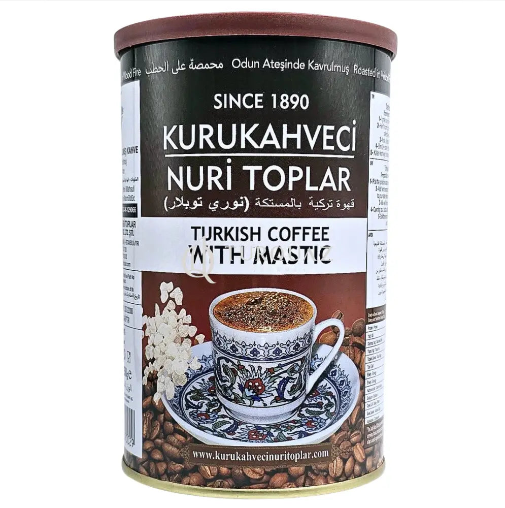 Nuri Toplar Mastic Coffee 250g – Turquaz Gourmet L.L.C